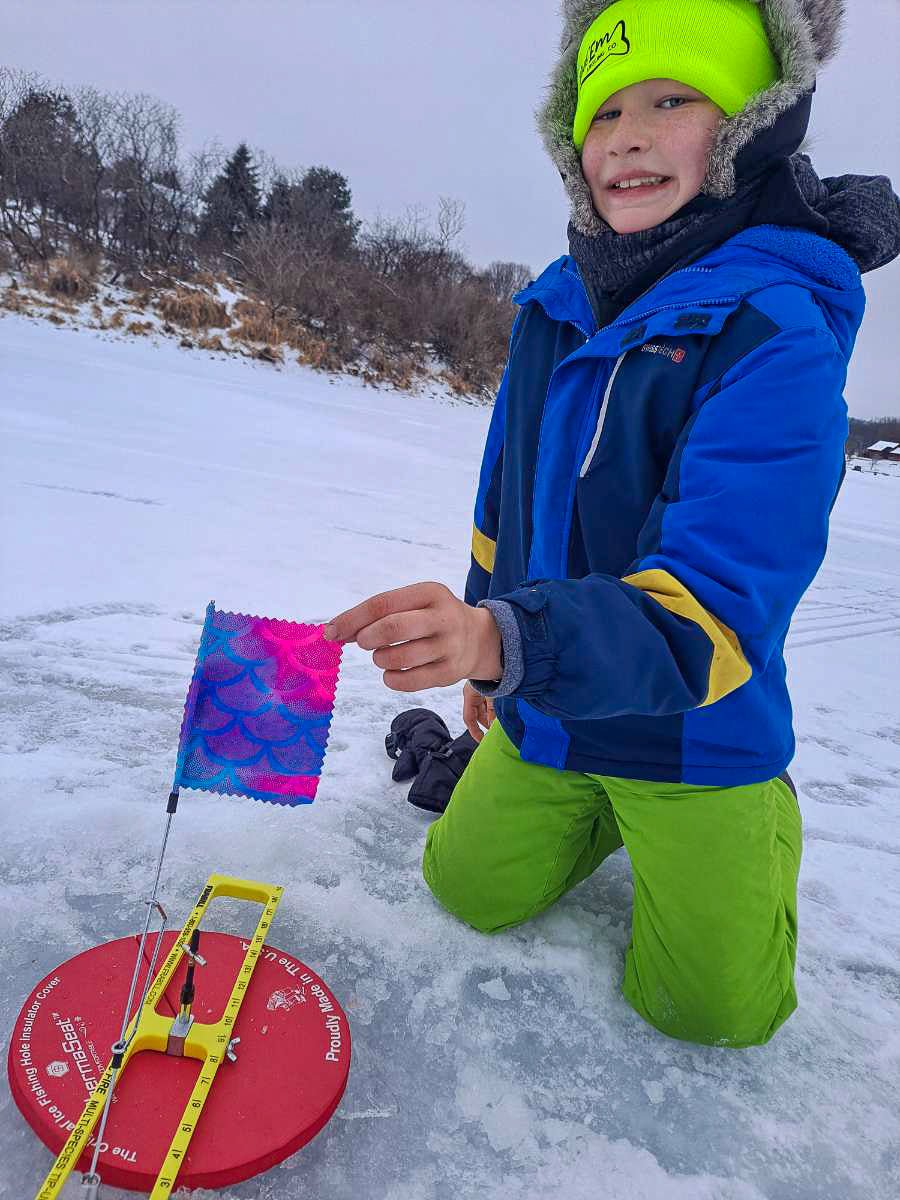 Holographic Mermaid Scale Tip Up Flags - 3 pk – Reel 'Em Angling Co.