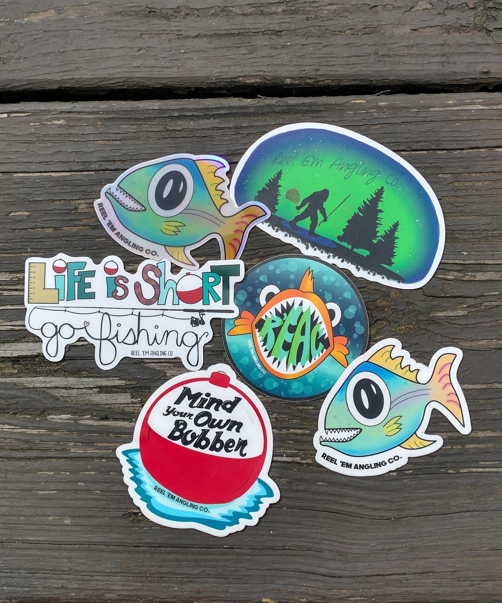 OG Sticker Pack – Reel 'Em Angling Co.